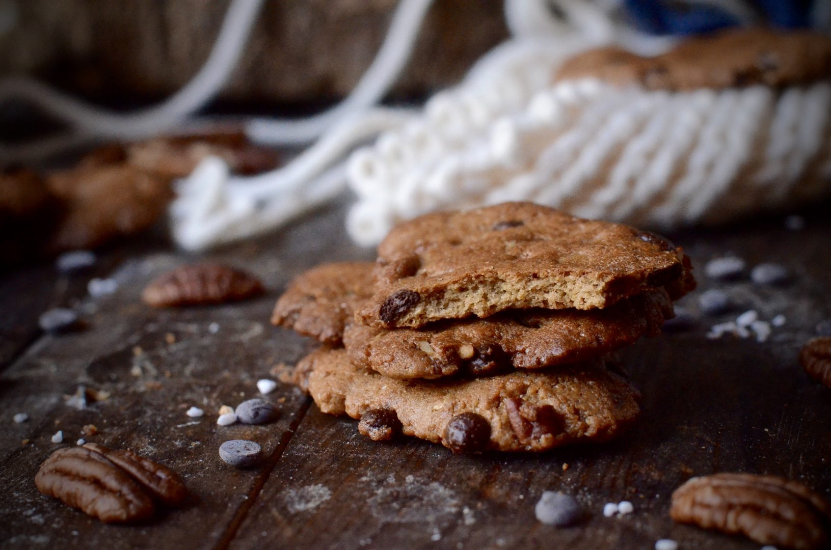 Cookies caseras con masa madre. - Pandebroa